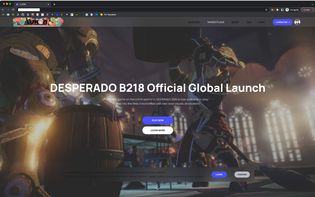 Step By Step Guide To Start Playing Desperado B218: The Scar - Avocado DAO
